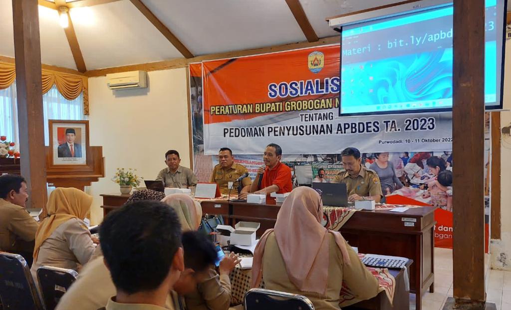 SOSIALISASI PEDOMAN PENYUSUNAN APBDes TAHUN ANGGARAN 2023 - Dinas ...